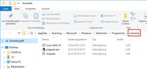 Windows 10 Autostart – Allerstorfer.at