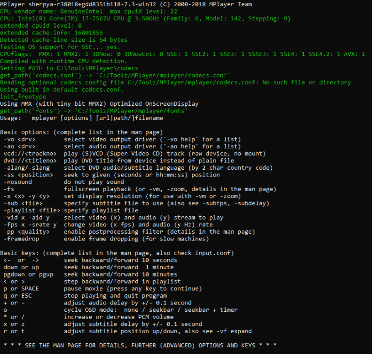 mencoder & MPlayer in Windows installieren – Allerstorfer.at