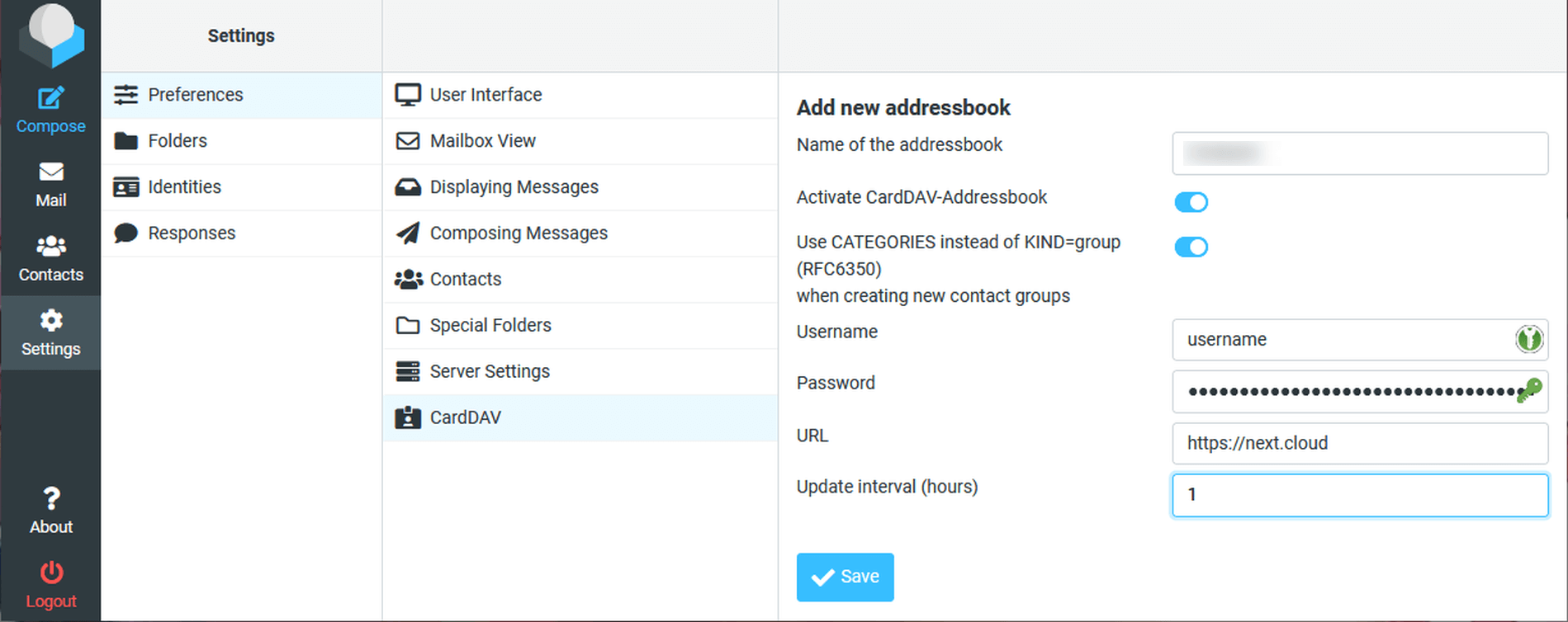 Roundcube: Install CardDAV Plugin on Ubuntu 20.04 – Allerstorfer.at