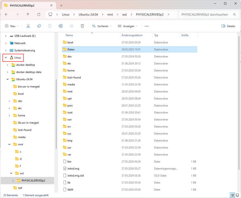 EXT4 Dateisystem in Windows 11 – Allerstorfer.at