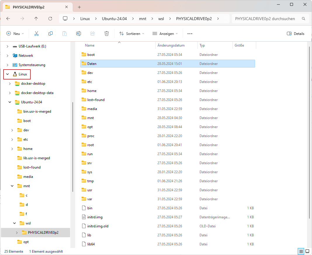 EXT4 Dateisystem in Windows 11 – Allerstorfer.at